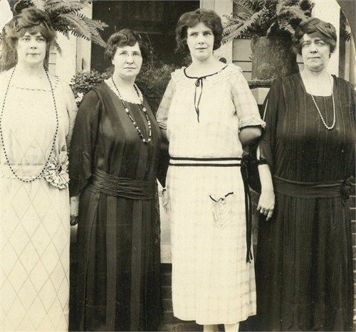 Turley Women: Mary Jane, Bertha, Louise & Ruthella | Ann's Words