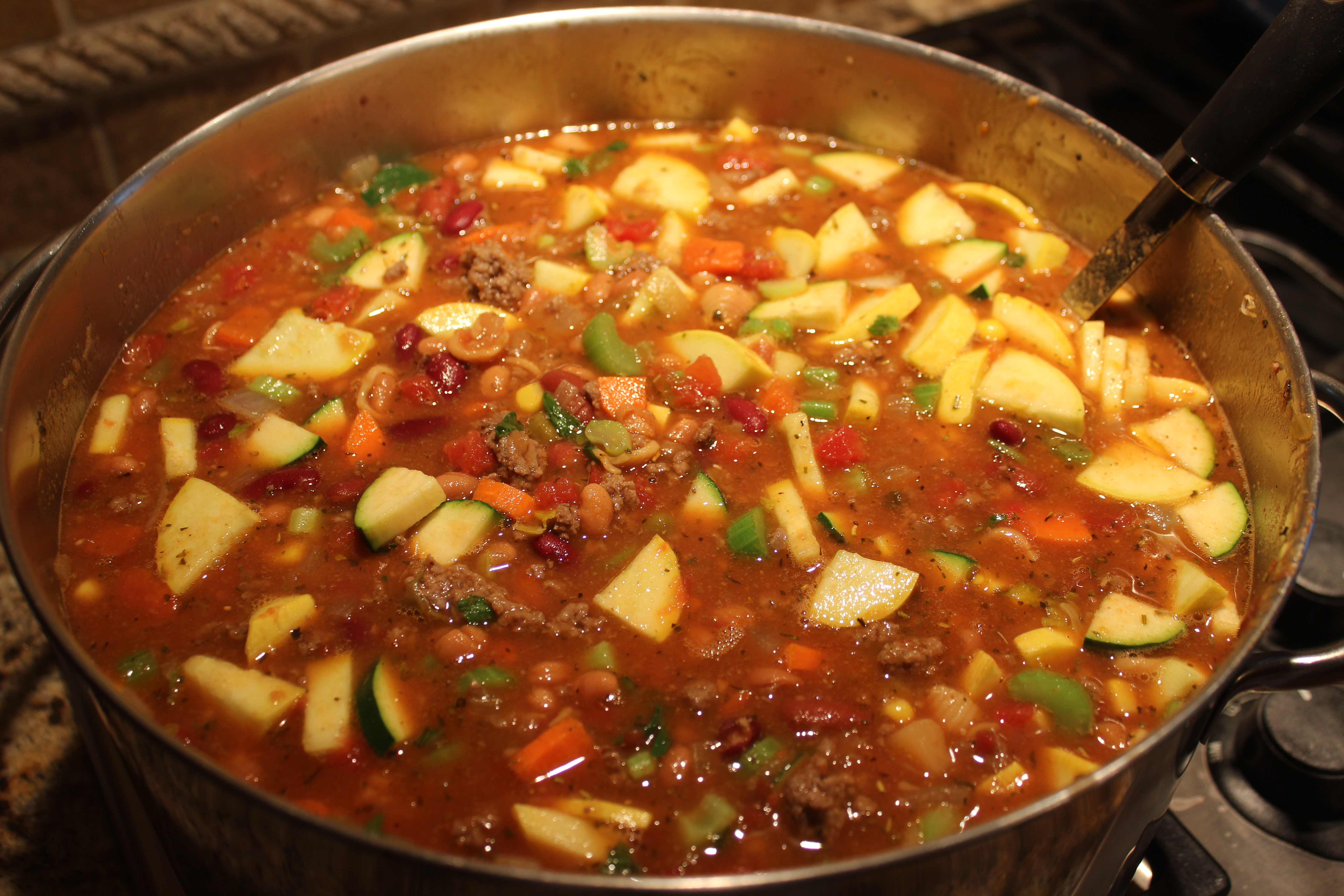 Hearty Hodgepodge Soup! | Ann's Words
